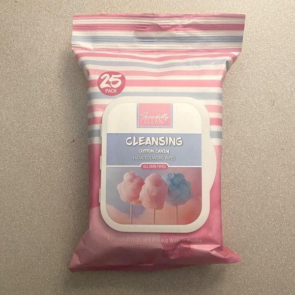 Bath & Body | Cotton Candy Facial Cleansing Wipes | Poshmark